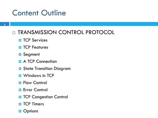 Dcn 5th Ed Slides Ch24 Transport Layer Protocolspdf Computer Networking Computing