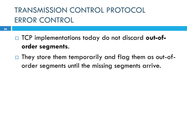 Dcn 5th Ed Slides Ch24 Transport Layer Protocolspdf Computer Networking Computing