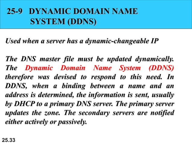 Transport and Application Layer : Domain Name System | PPT