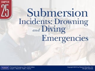Chapter 25 Submersion Incidents Drowning for EMT | PPTX