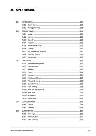Ch 26 open drains | PDF