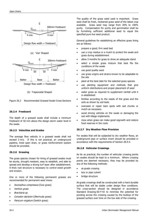 Ch 26 open drains | PDF