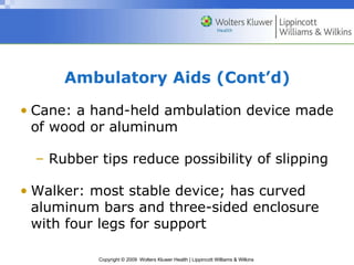 Ch 26 ambulatory aids | PPT