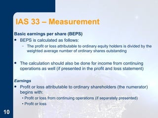 PPT Earnings Per Share IAS 33 | PPT
