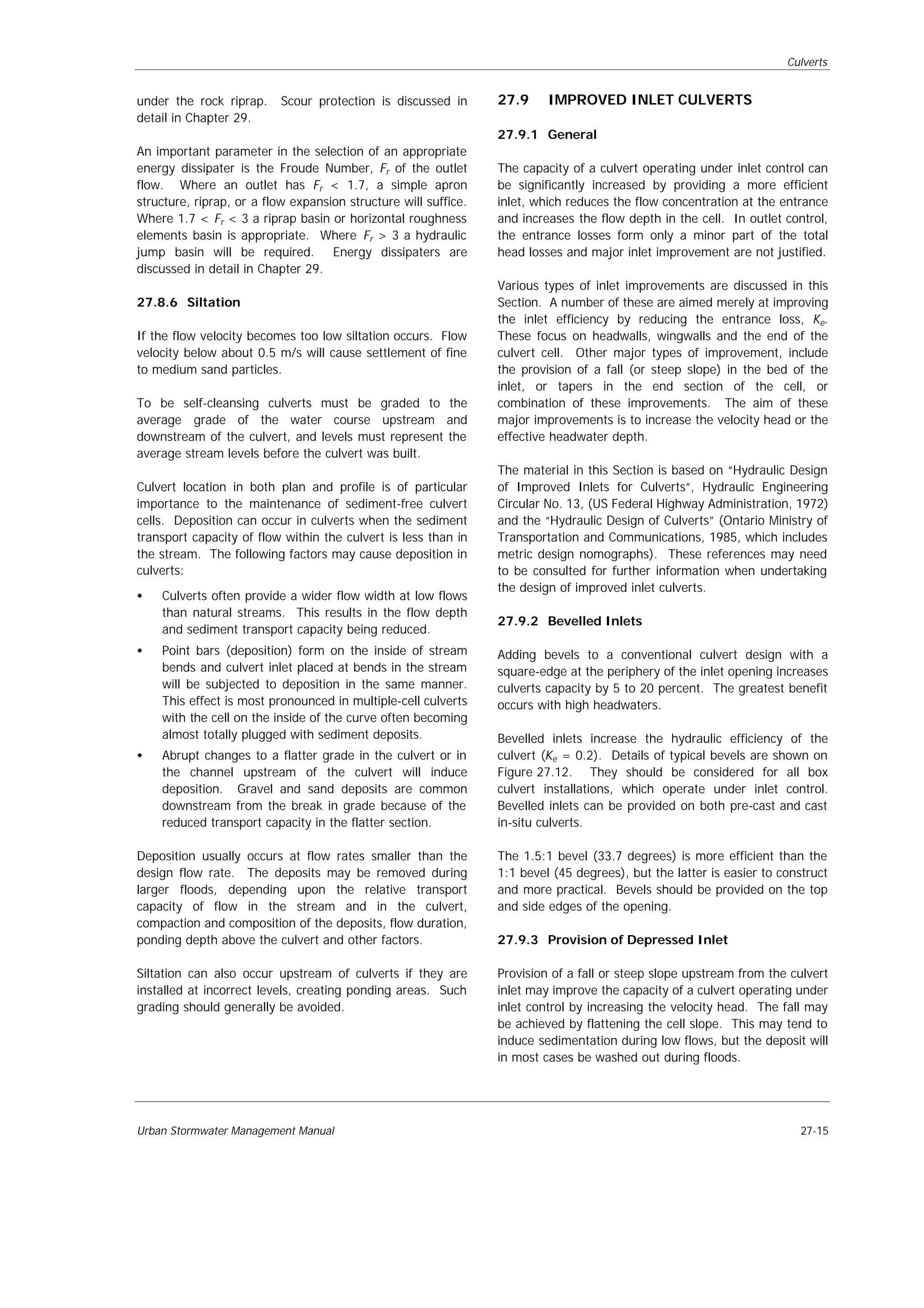 Ch 27 culverts | PDF