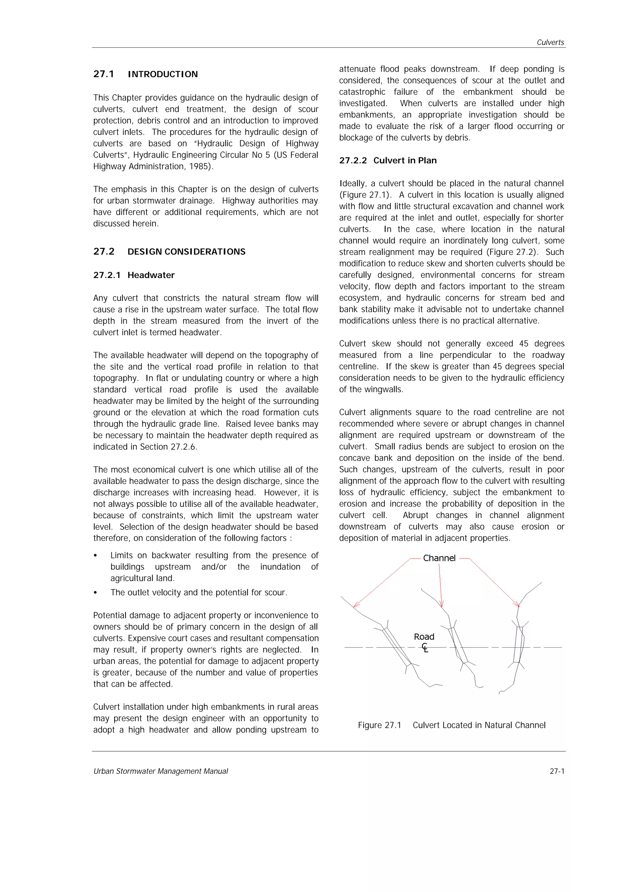 Ch 27 culverts | PDF