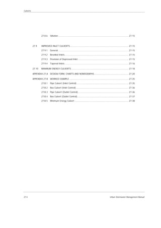 Ch 27 culverts | PDF