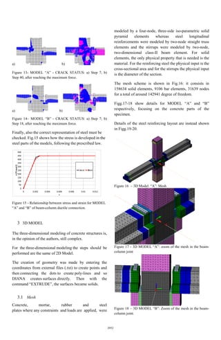 Finite element analysis of innovative solutions of precast concrete ...