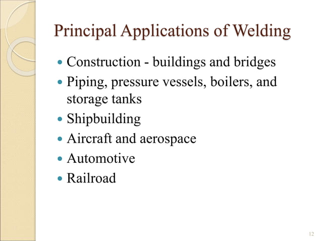 Fundamentals of Welding | PPT