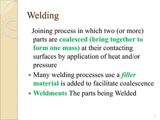 Fundamentals of Welding | PPT