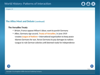 Chapter 29 PowerPoint about World Wars. | PPT