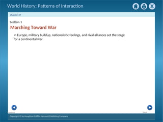 Chapter 29 PowerPoint about World Wars. | PPT