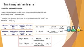 Class 10 Acids Bases and Salts | PPTX