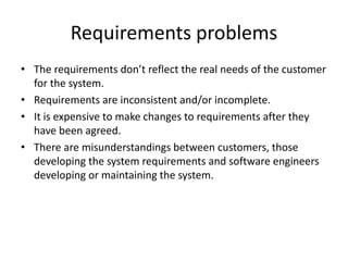 Requirements Engineering - "Ch2 an introduction to requirements" | PPT