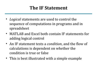Excel IF function | PPT