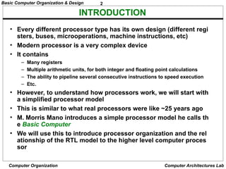 Ch 2 Basic Computer Organization and Design.ppt