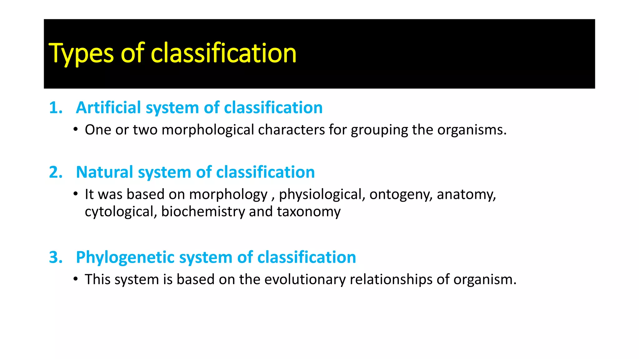 Ch 2 biological classification | PPTX