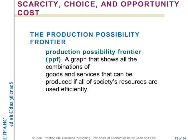 The Economic Problem. Scarcity and Choice | PPT