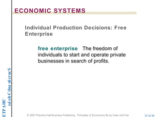 The Economic Problem. Scarcity and Choice | PPT
