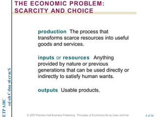 The Economic Problem. Scarcity and Choice | PPT