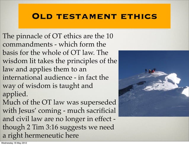 Rae, Moral Choices: Ch2 - Christian ethics - Part A | PDF ...
