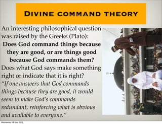 Rae, Moral Choices: Ch2 - Christian ethics - Part C | PDF