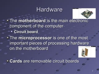 Ch 2 component of computer system | PPT