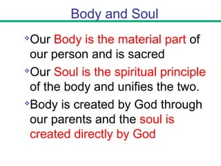 IMAGE AND LIKENESS OF GOD | PPT