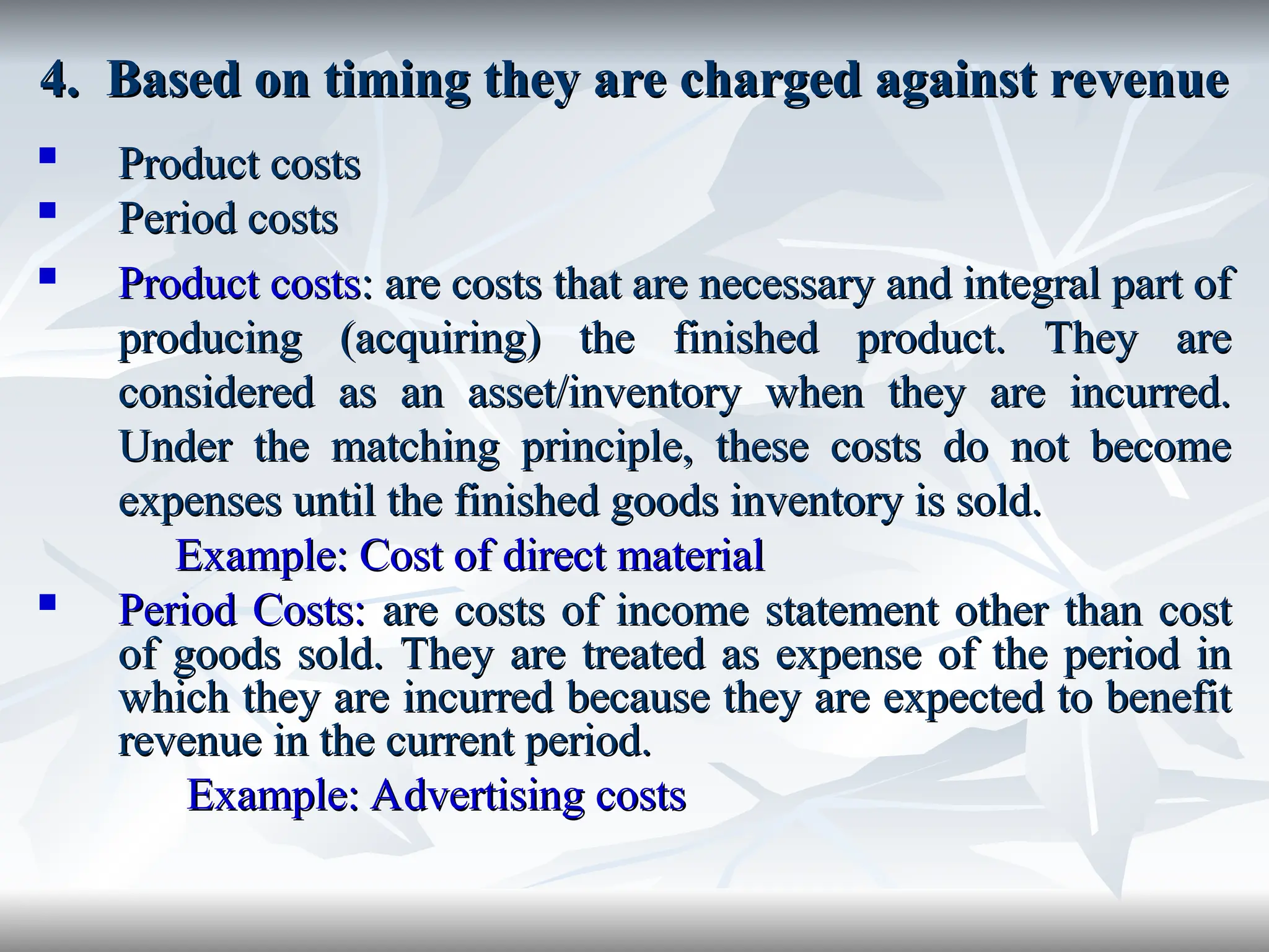Chapter two - cost concept and cost allocation system | PPT