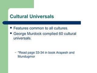 Ch2 culture | PPT
