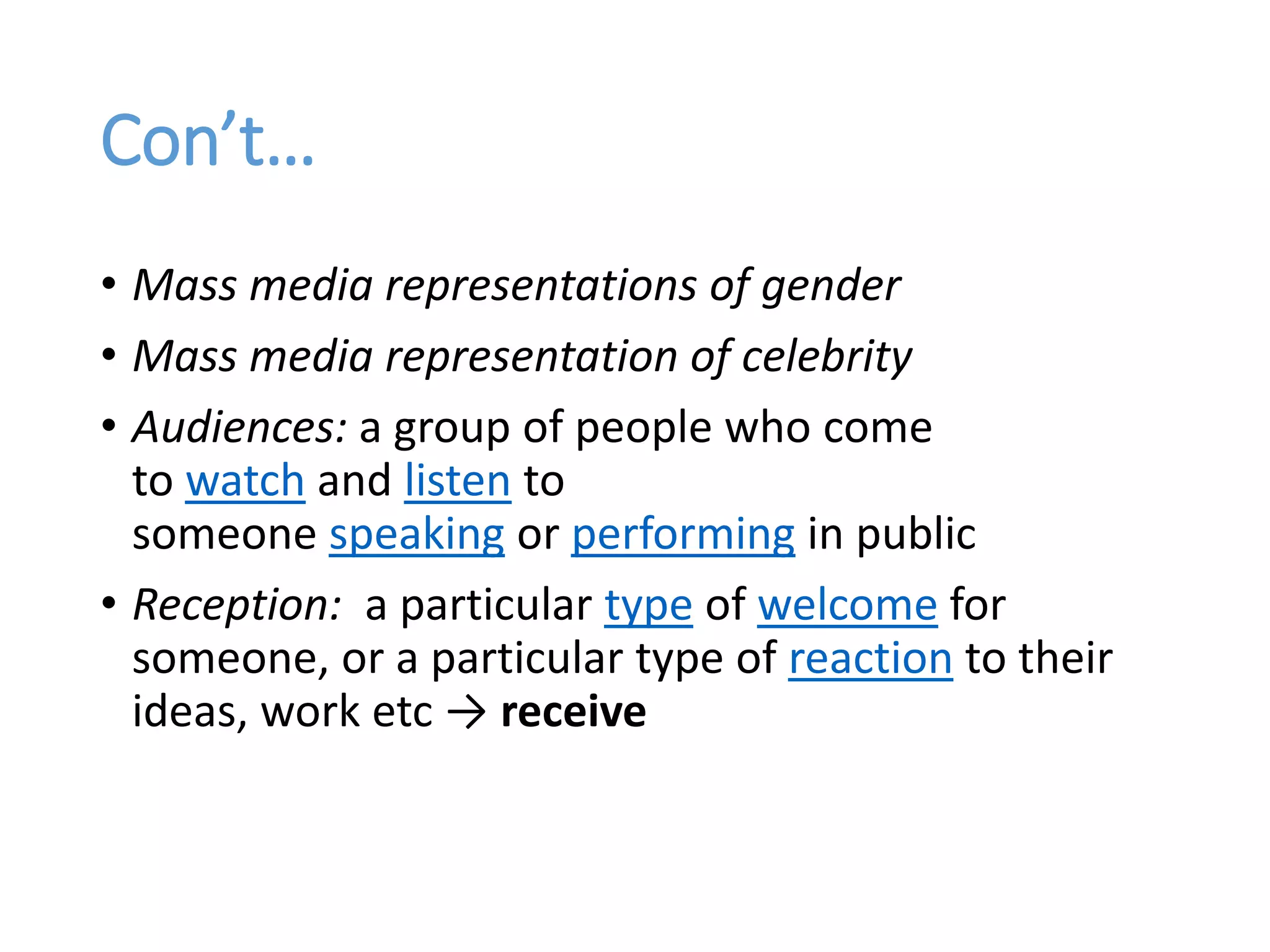 Ch2 culture, communication and representation | PPTX