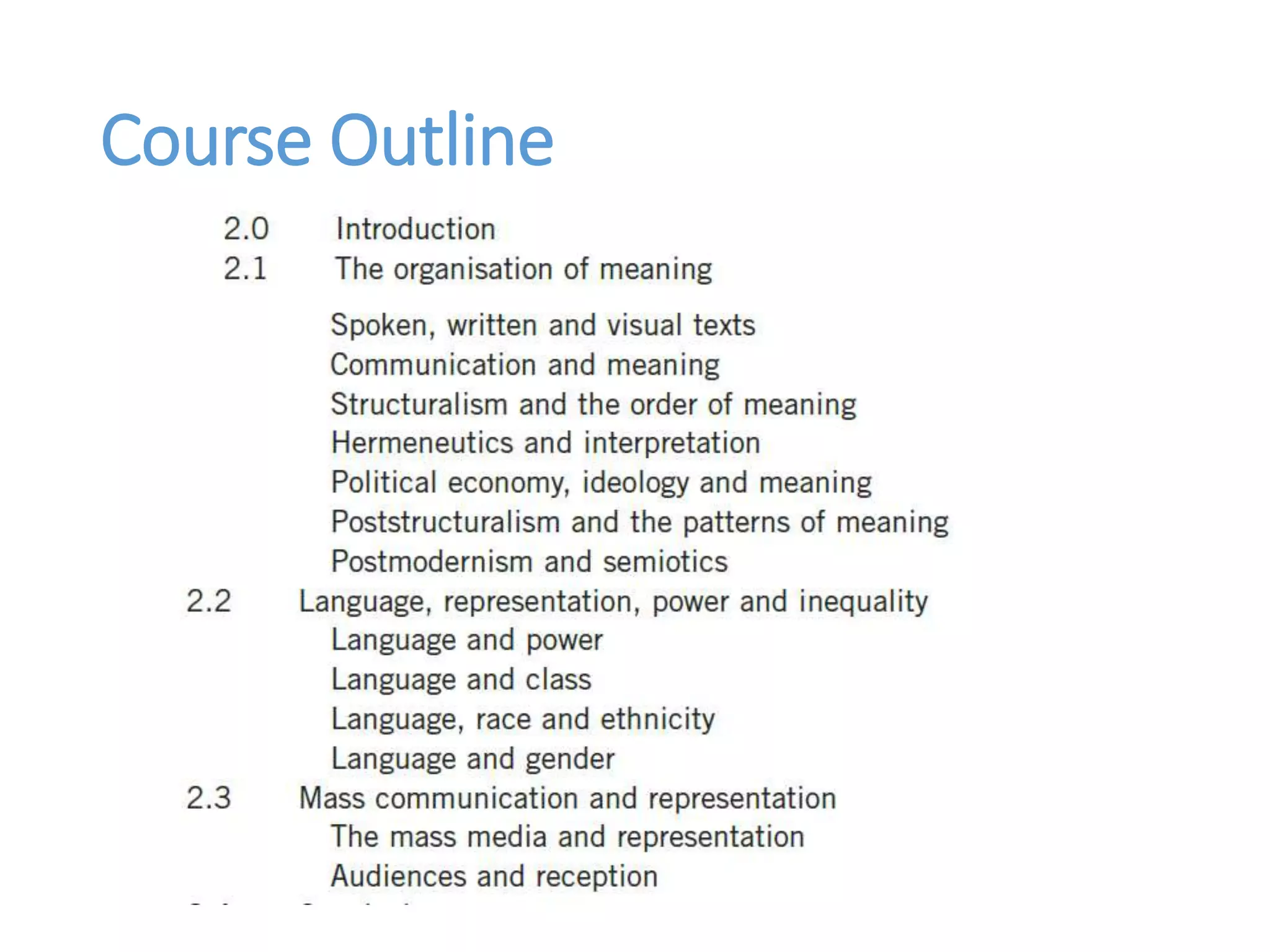 Ch2 culture, communication and representation | PPTX