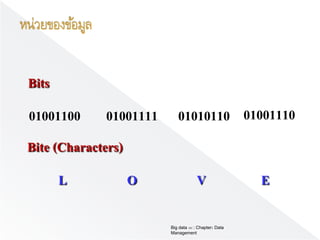 Chapter 2 : Data Management | PDF