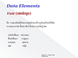 Chapter 2 : Data Management | PPT