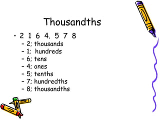 Ch 2 Decimals Powerpoint | PPT