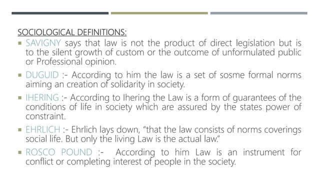 Development of law | PPTX