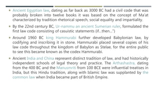 Development of law | PPTX