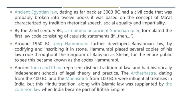 Development of law | PPTX