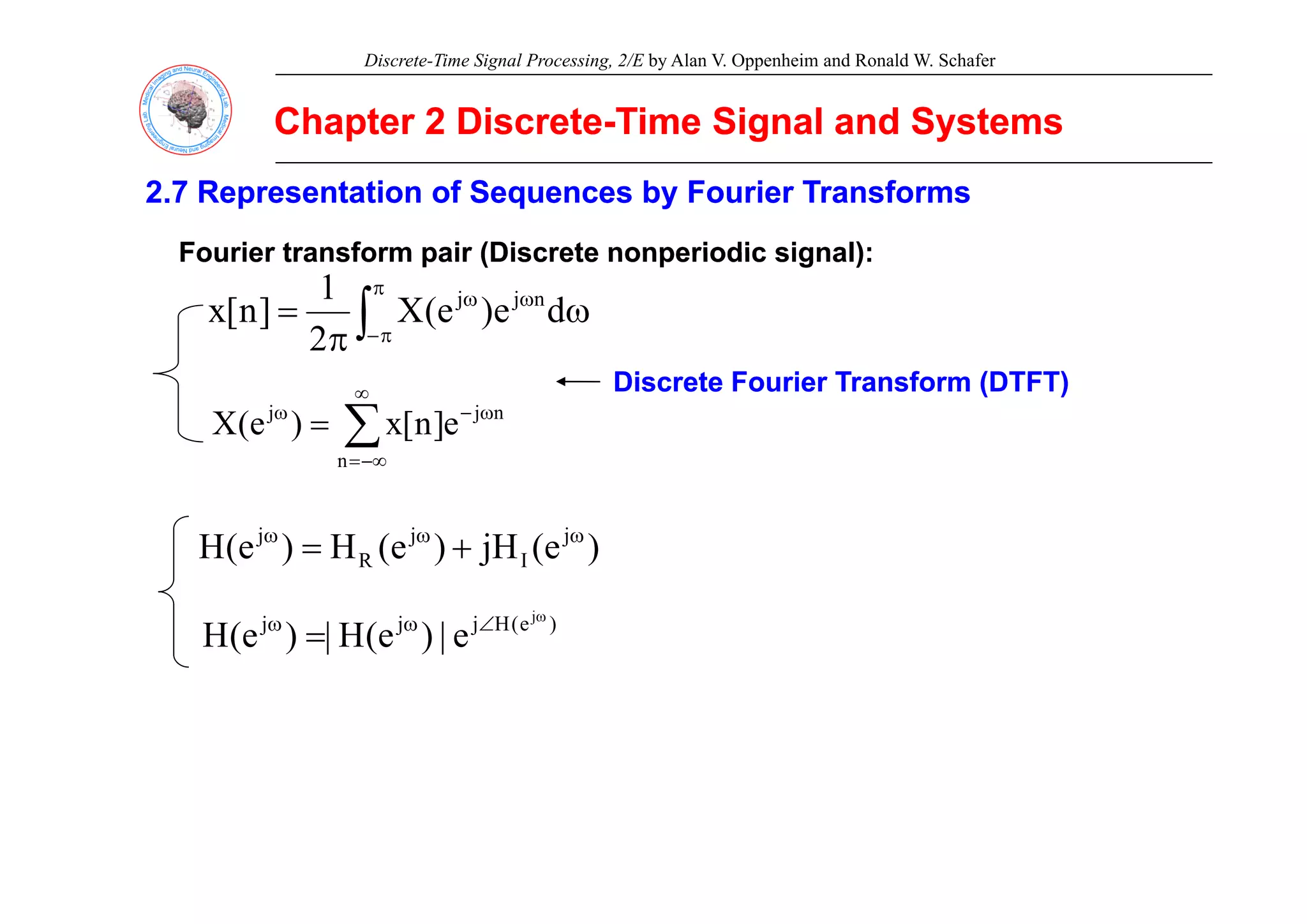 Ch2_Discrete time signal and systems.pdf | Digital Audio | Computer ...