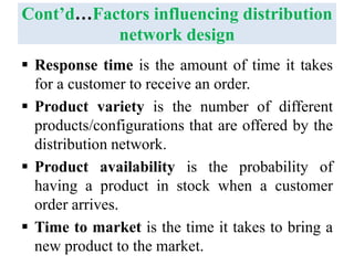 ch 2 distribution mgt(2).pptx | Logistics and Transportation Industry ...