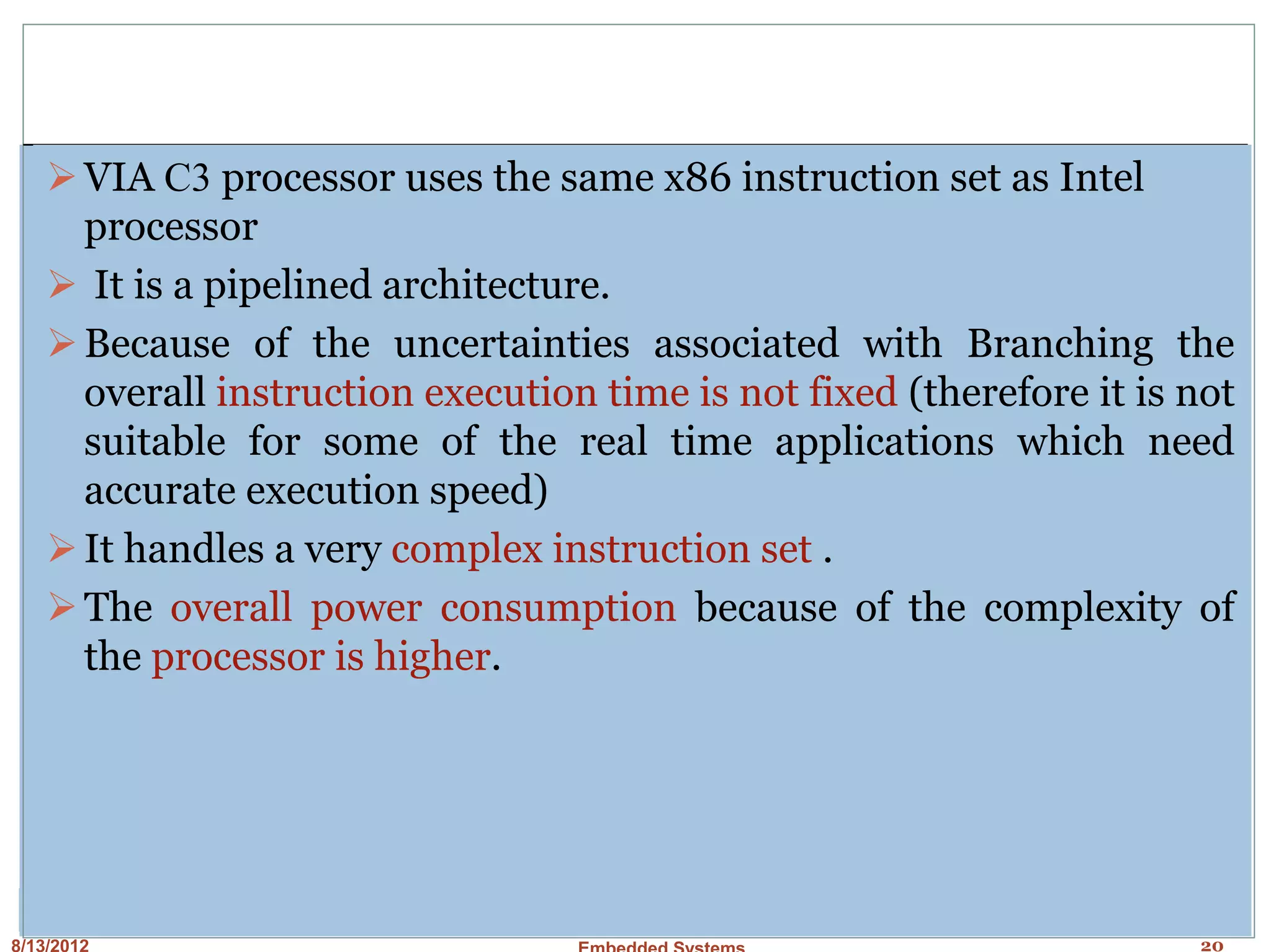 Ch2 embedded processors-i | PDF