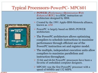 Ch2 embedded processors-i | PDF
