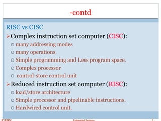 Ch2 embedded processors-i | PDF