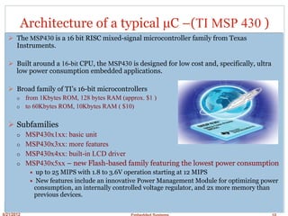 Ch2 embedded processors-ii | PDF