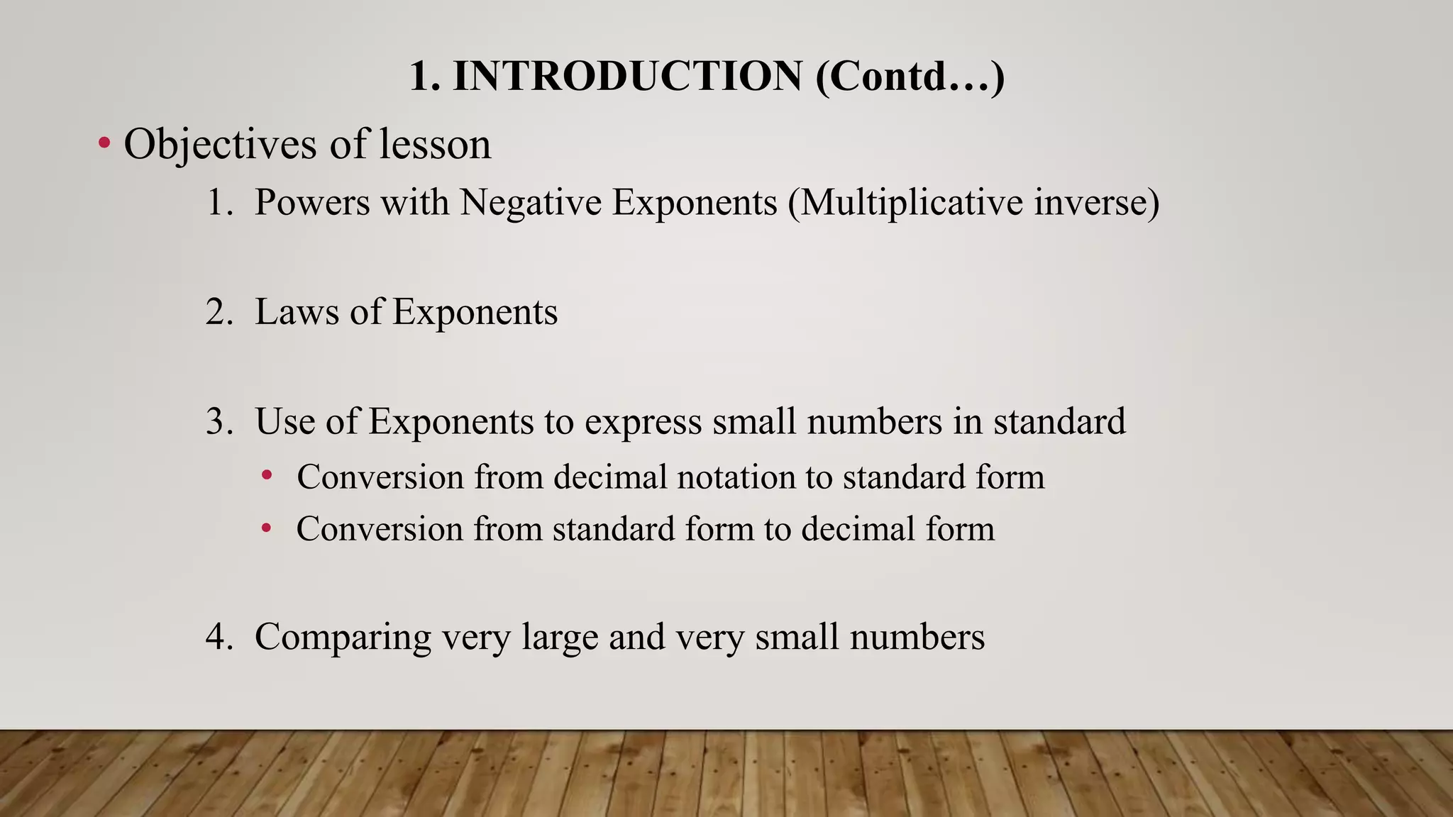 Ch 2 Exponents and Powers.pptx | Physics | Science