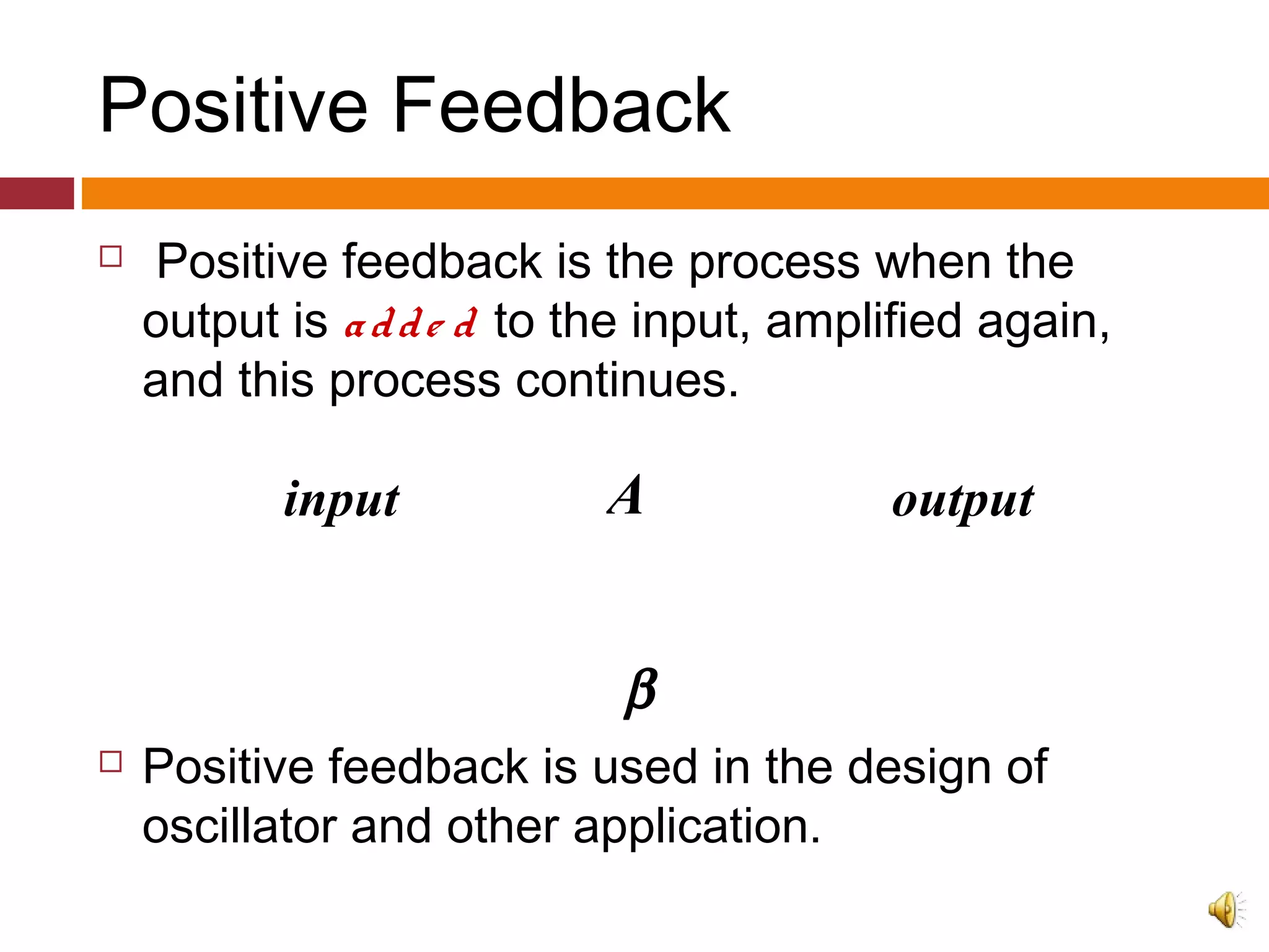 Ch 2 feedback amplifier | PPT