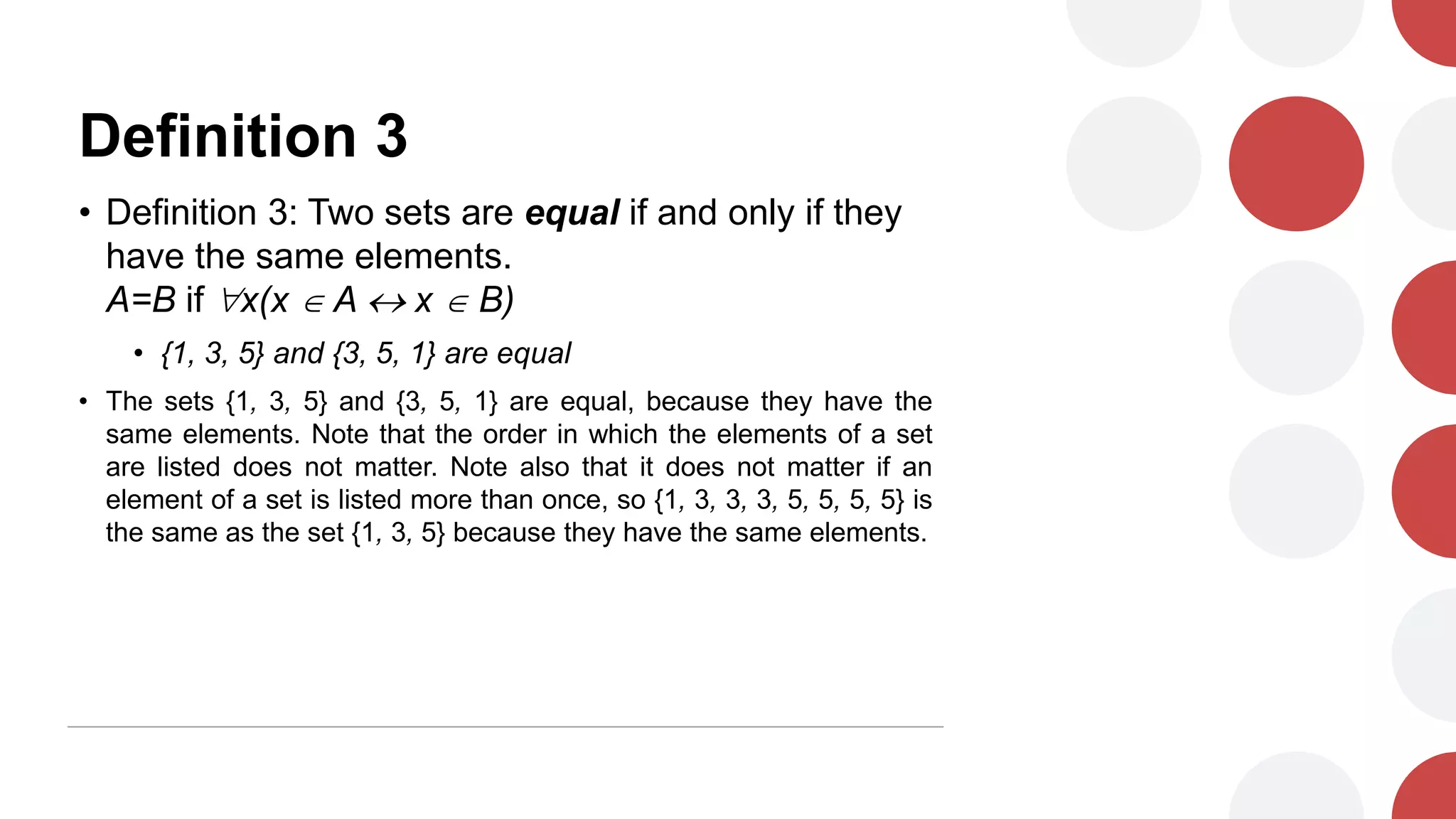 Discrete Math Chapter 2: Basic Structures: Sets, Functions, Sequences ...