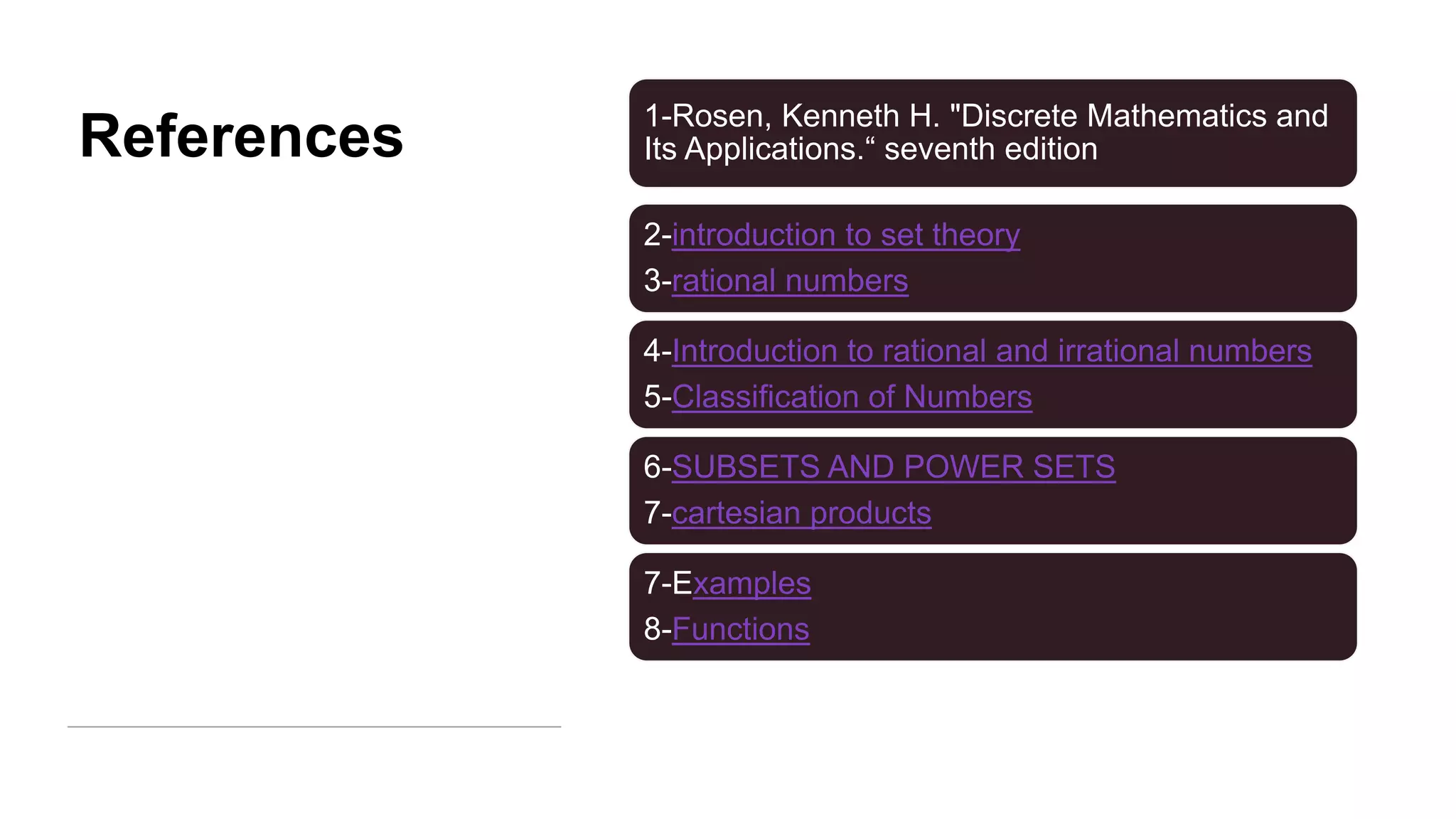 Discrete Math Chapter 2: Basic Structures: Sets, Functions, Sequences ...