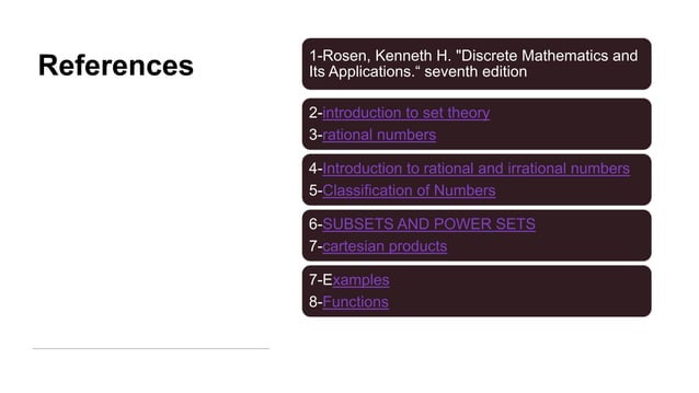 Discrete Math Chapter 2: Basic Structures: Sets, Functions, Sequences ...