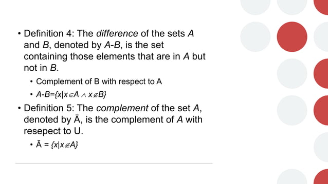 Discrete Math Chapter 2: Basic Structures: Sets, Functions, Sequences ...